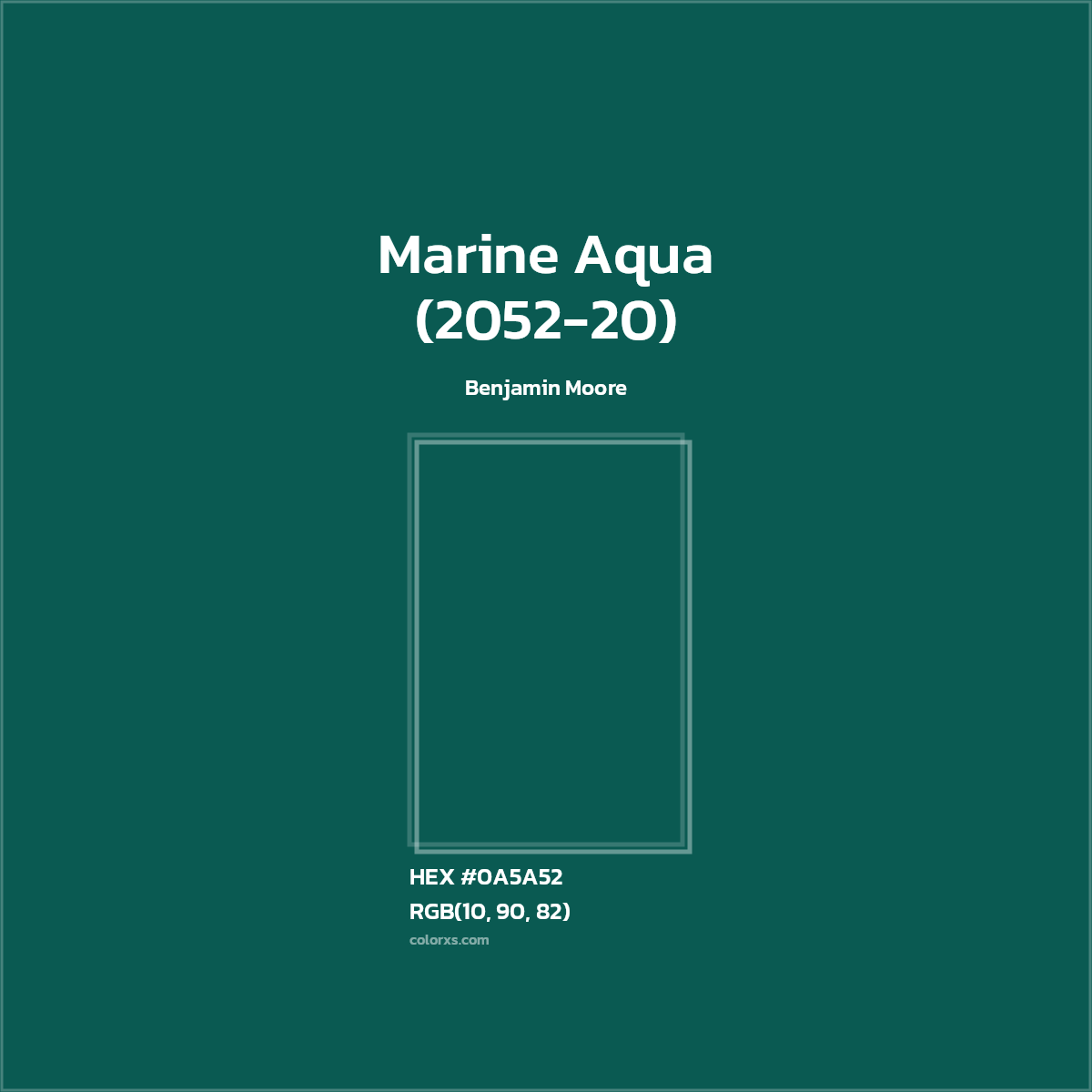 Benjamin Moore Marine Aqua 2052 20 Paint Color Codes Similar Paints