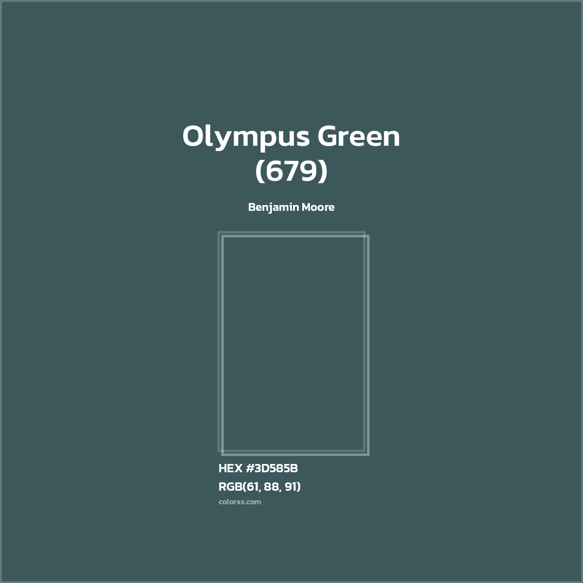 Benjamin Moore Olympus Green 679 Paint Color Codes Similar Paints Benjamin Moore Olympus Green 679 Paint Color Codes Similar Paints