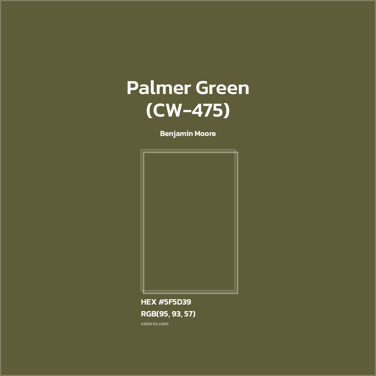 Benjamin Moore Palmer Green CW 475 Paint Color Codes Similar Paints