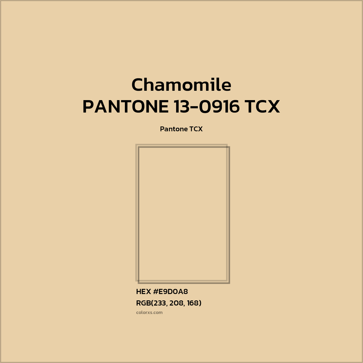 About PANTONE 13-0916 TCX - Chamomile Color - Color codes | matching ...