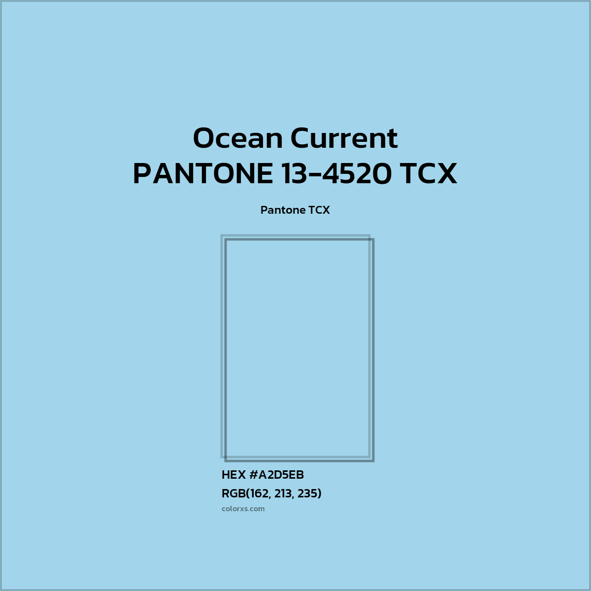 About PANTONE 13-4520 TCX - Ocean Current Color - Color codes, similar ...