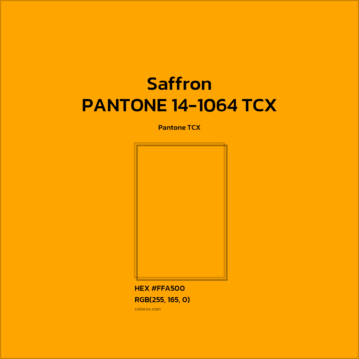 Saffron Pantone Saffron Pantone