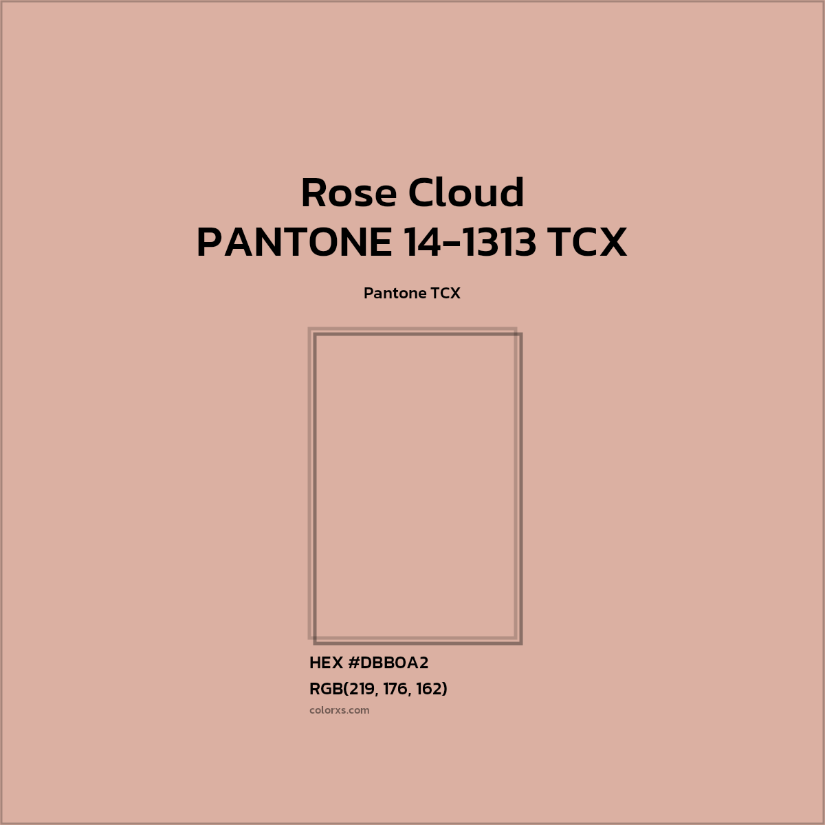 About PANTONE 14-1313 TCX - Rose Cloud Color - Color codes, similar ...