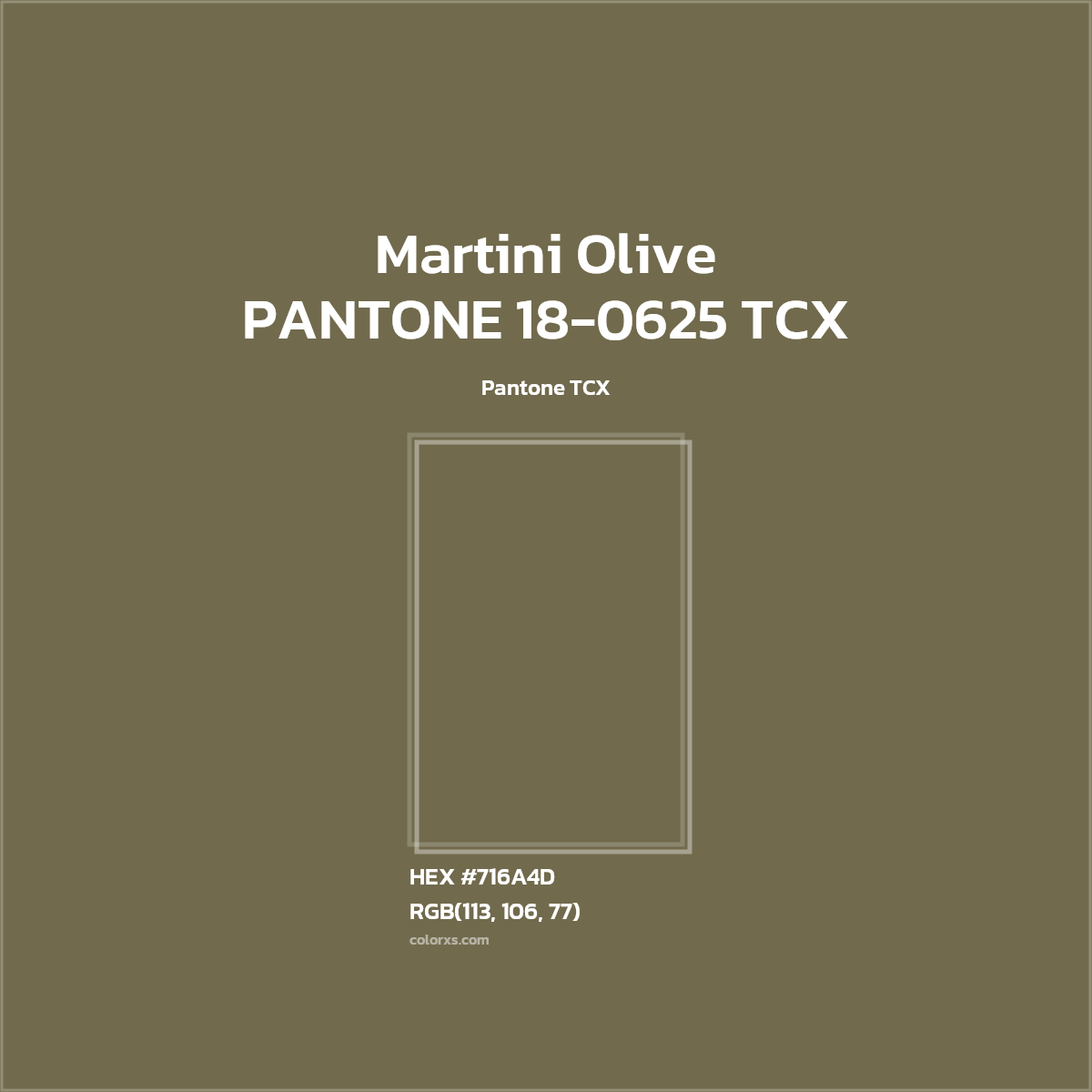 About PANTONE 18-0625 TCX - Martini Olive Color - Color codes, similar ...