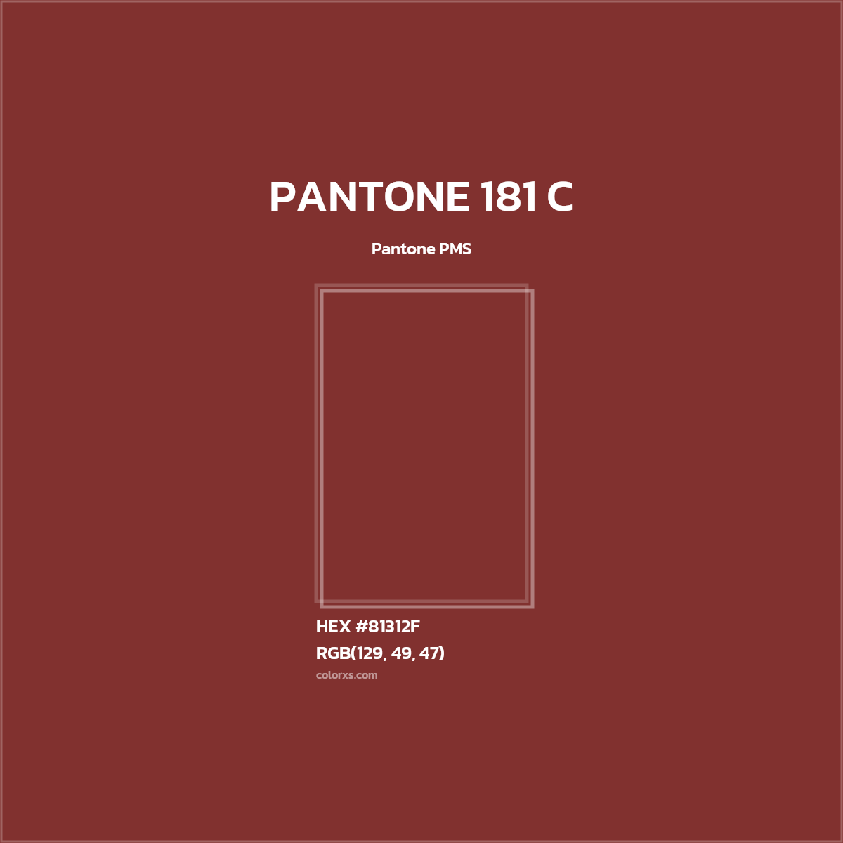 About PANTONE 181 C Color Color Codes Similar Colors And Paints About PANTONE 181 C Color Color Codes Similar Colors And Paints