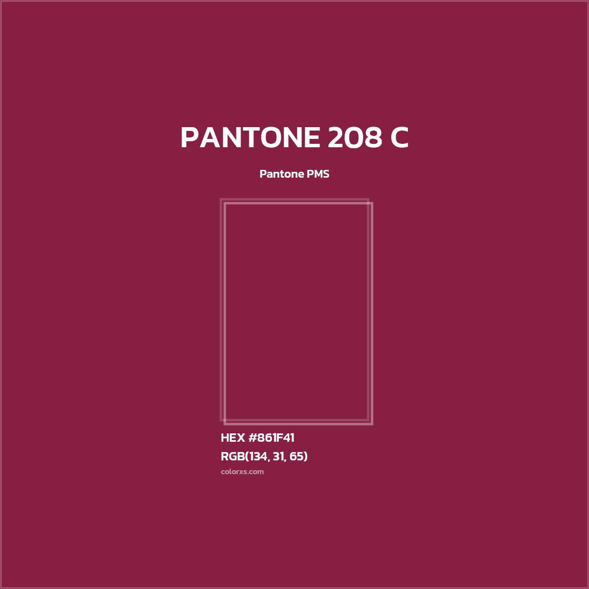 Pantone 208c