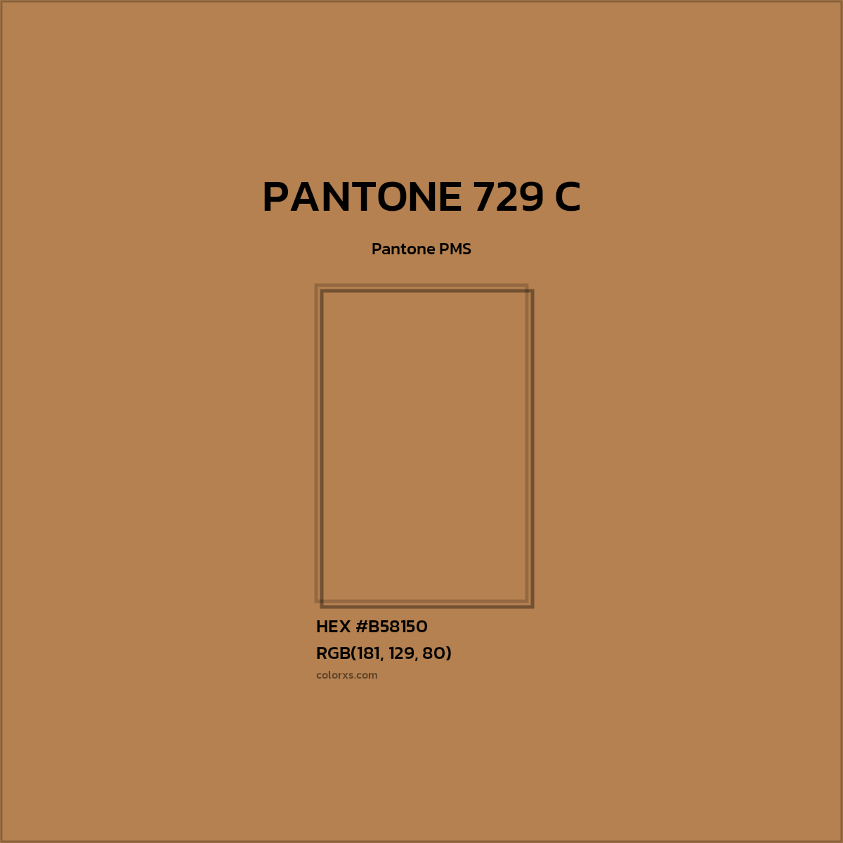 About PANTONE 729 C Color Color Codes Similar Colors And Paints