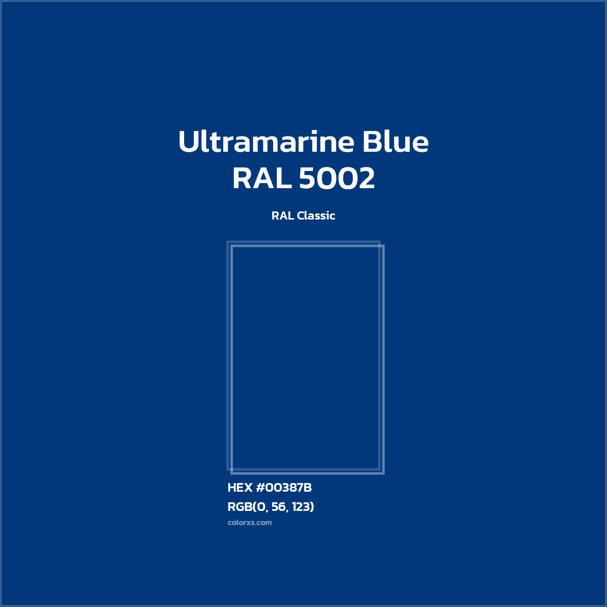 About RAL 5002 Ultramarine Blue Color Color Codes Similar Colors About RAL 5002 Ultramarine Blue Color Color Codes Similar Colors