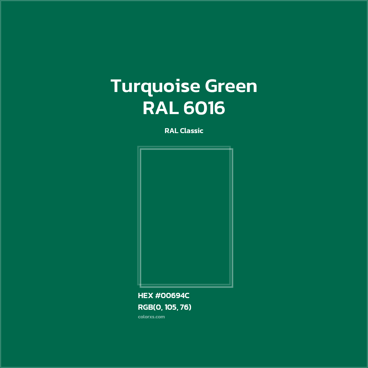 RAL 6016 Turquoise Green Complementary Or Opposite Color Name And RAL 6016 Turquoise Green Complementary Or Opposite Color Name And