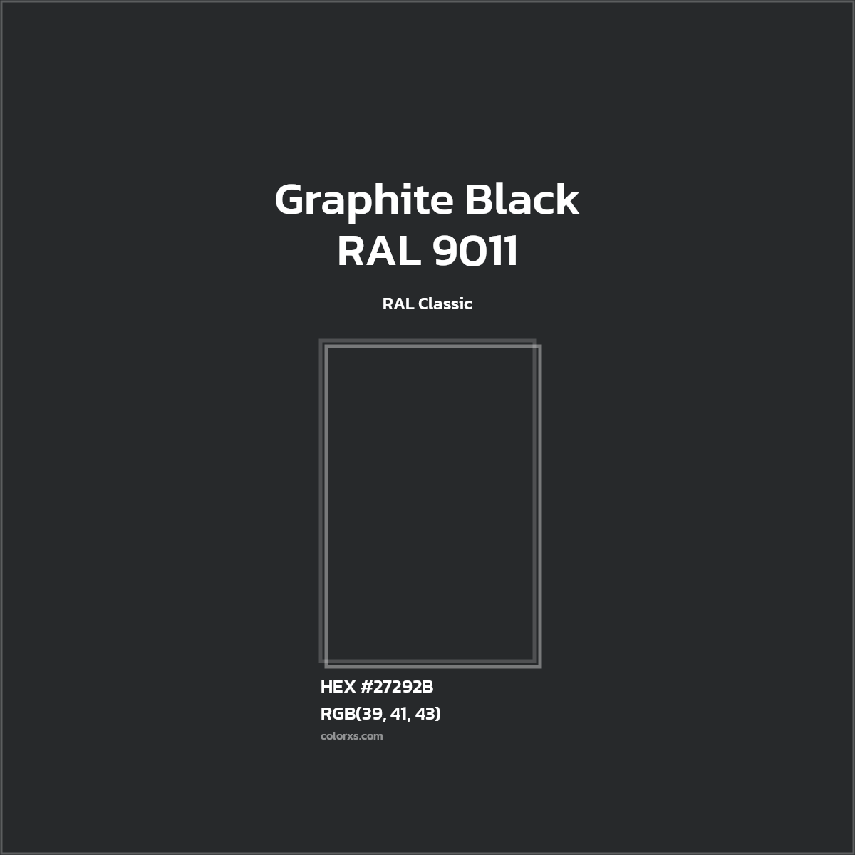 About RAL 9011 Graphite Black Color Color Codes Similar Colors And About RAL 9011 Graphite Black Color Color Codes Similar Colors And