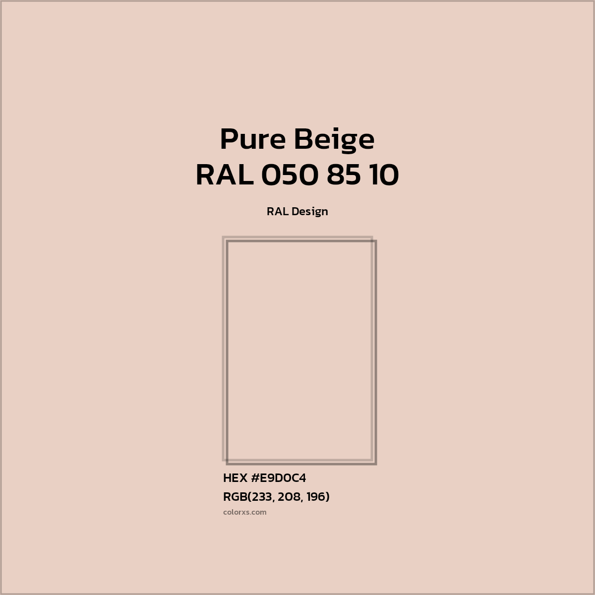 About RAL 050 85 10 Pure Beige Color Color Codes Similar Colors About RAL 050 85 10 Pure Beige Color Color Codes Similar Colors
