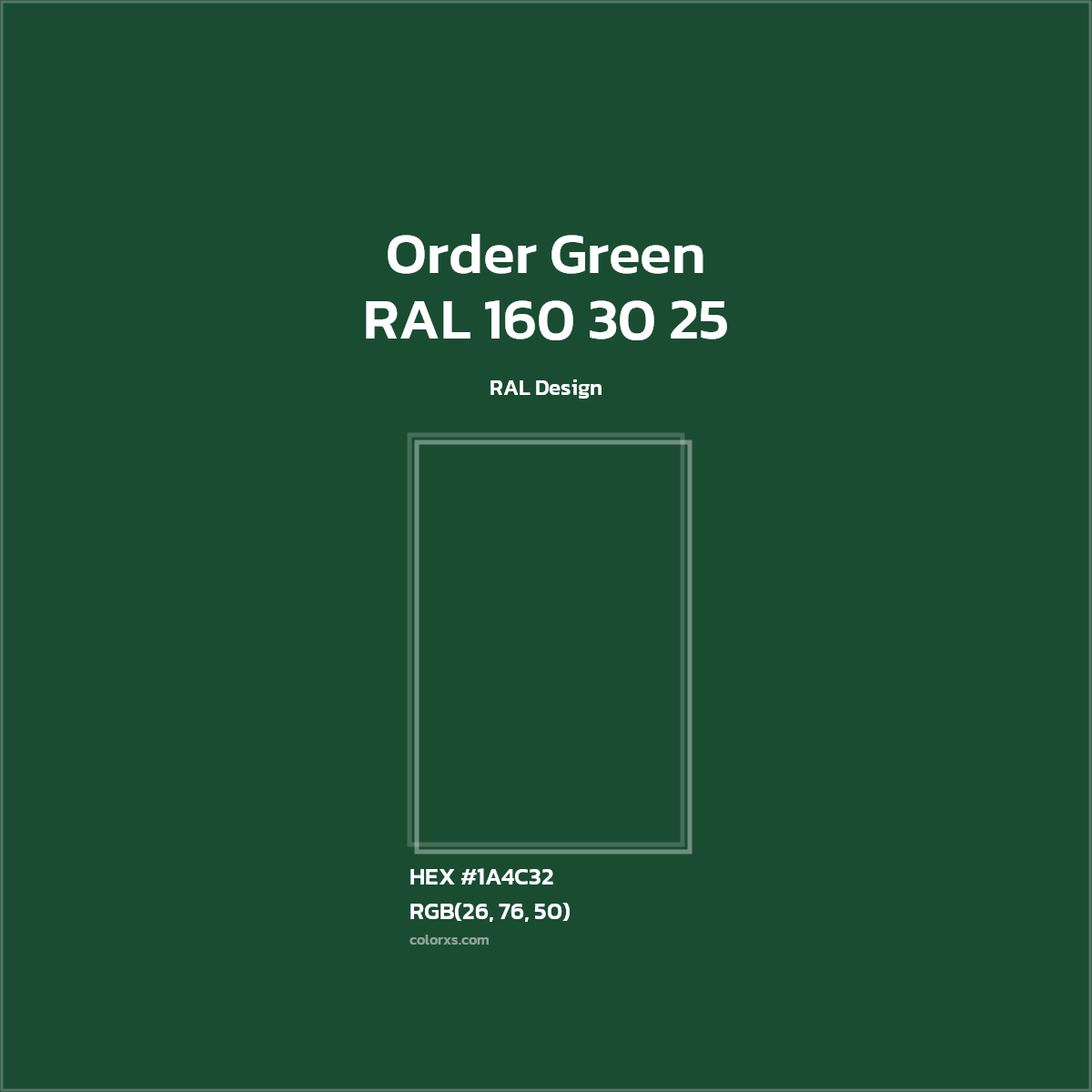 About RAL 160 30 25 - Order Green Color - Color codes, similar colors ...