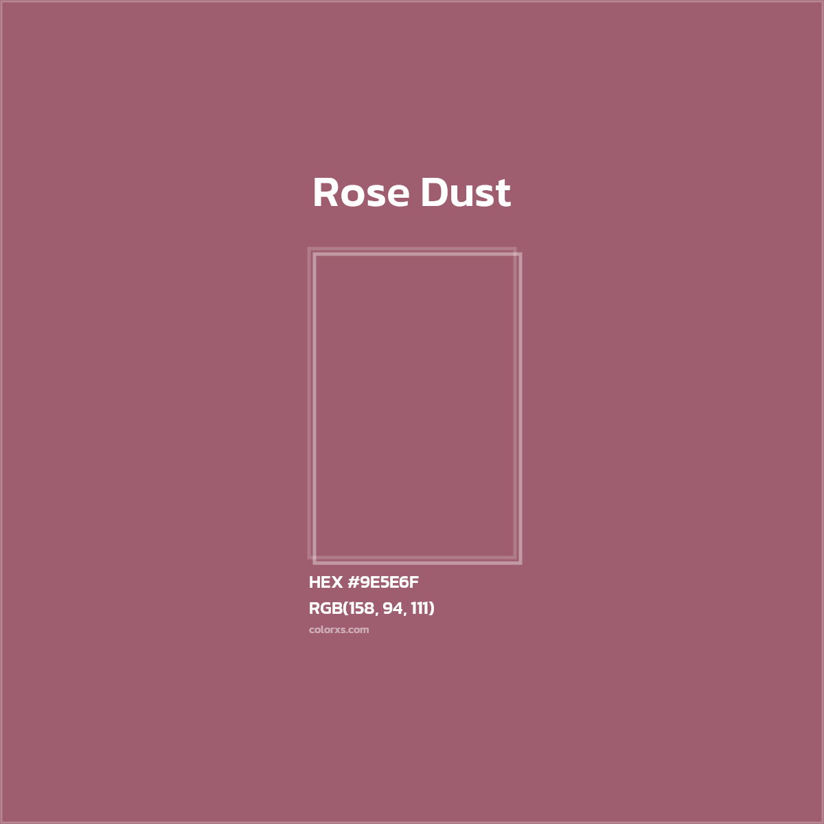 Rose Dust Complementary Or Opposite Color Name And Code 9E5E6F