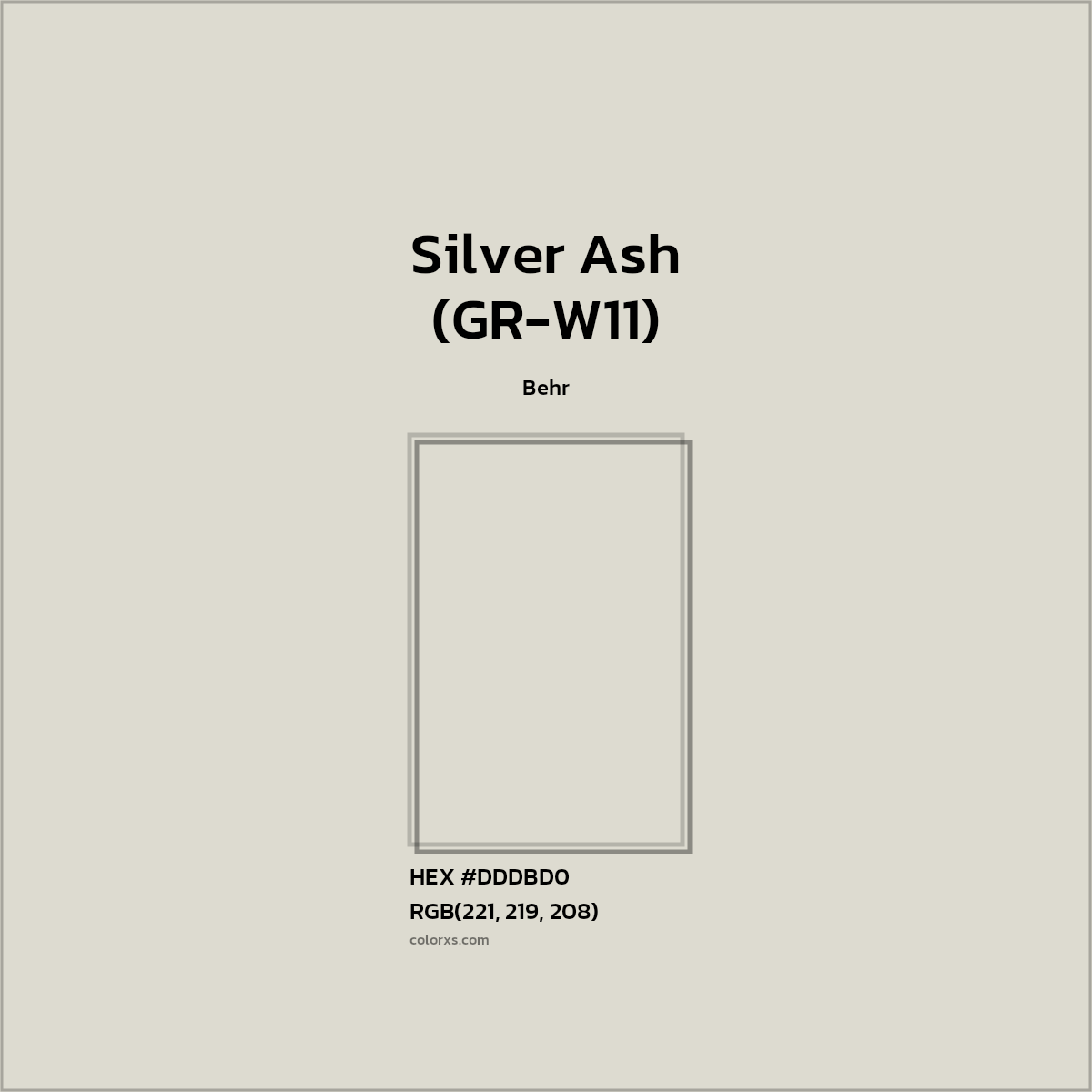 Behr Silver Ash GR W11 Paint Color Codes Similar Paints And Colors Behr Silver Ash GR W11 Paint Color Codes Similar Paints And Colors