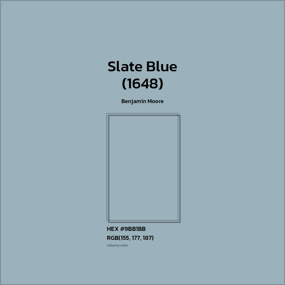 Benjamin Moore Slate Blue 1648 Paint Color Codes Similar Paints And Benjamin Moore Slate Blue 1648 Paint Color Codes Similar Paints And