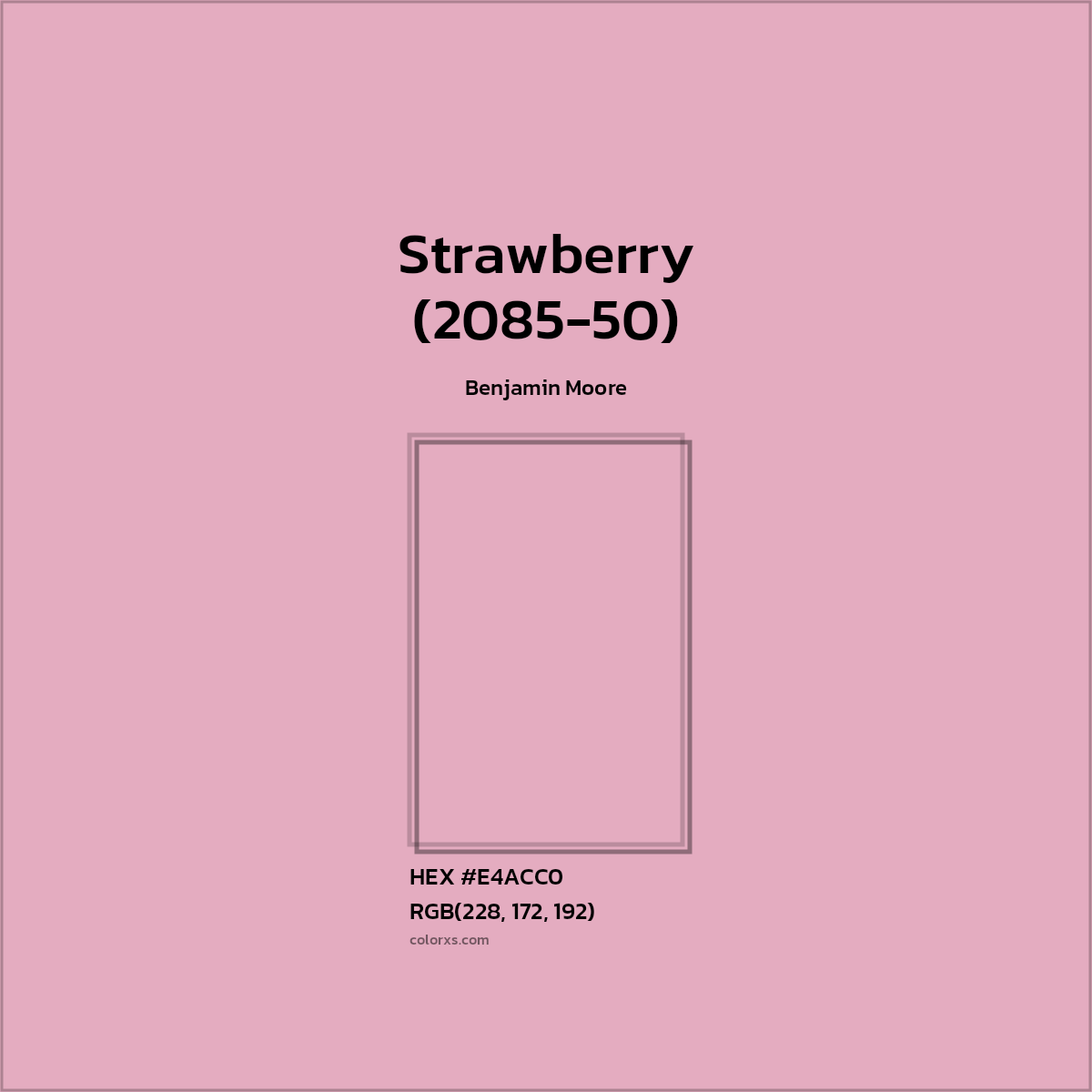 Benjamin Moore Strawberry 2085 50 Paint Color Codes Similar Paints Benjamin Moore Strawberry 2085 50 Paint Color Codes Similar Paints