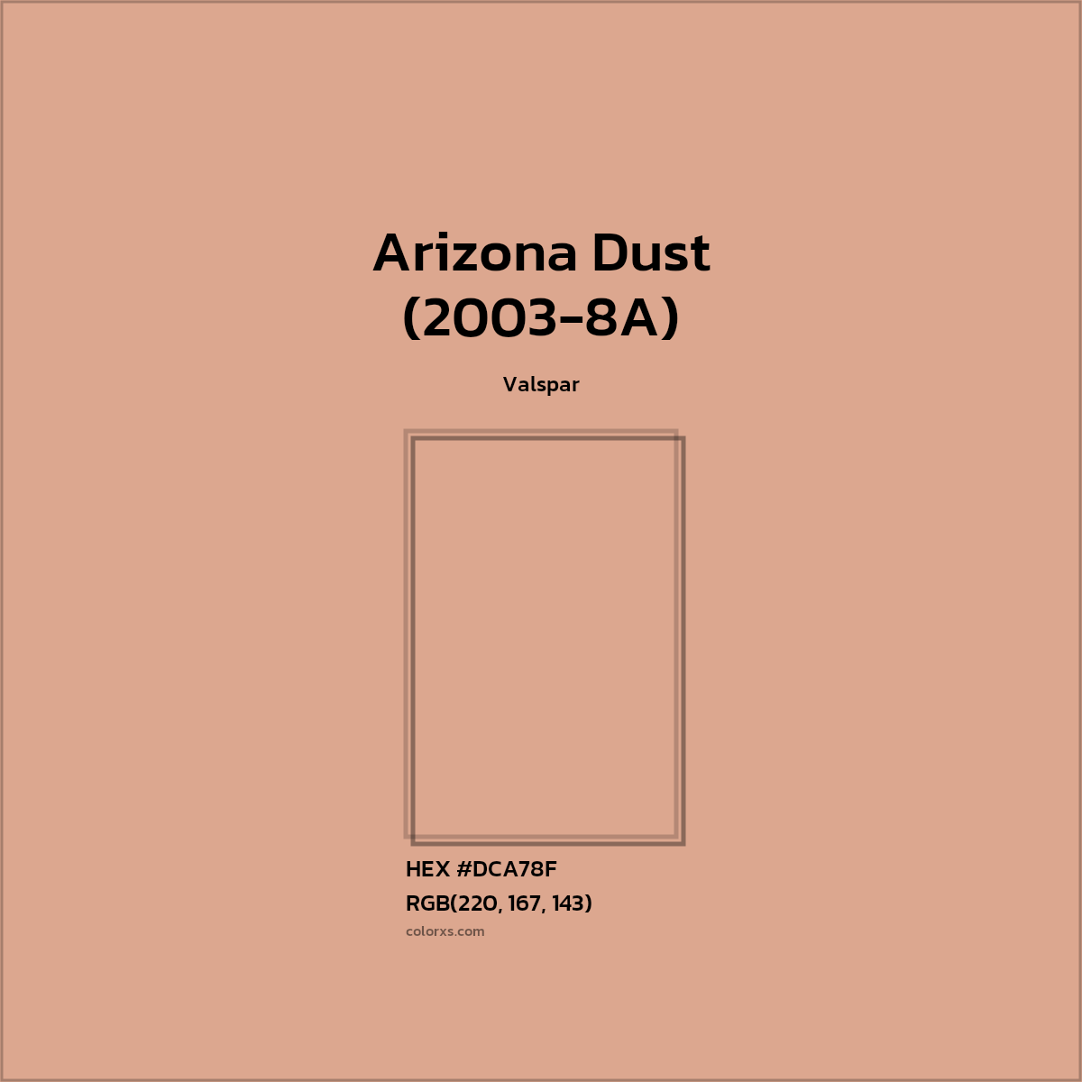 Valspar Arizona Dust (2003-8A) Paint color codes, similar paints and ...