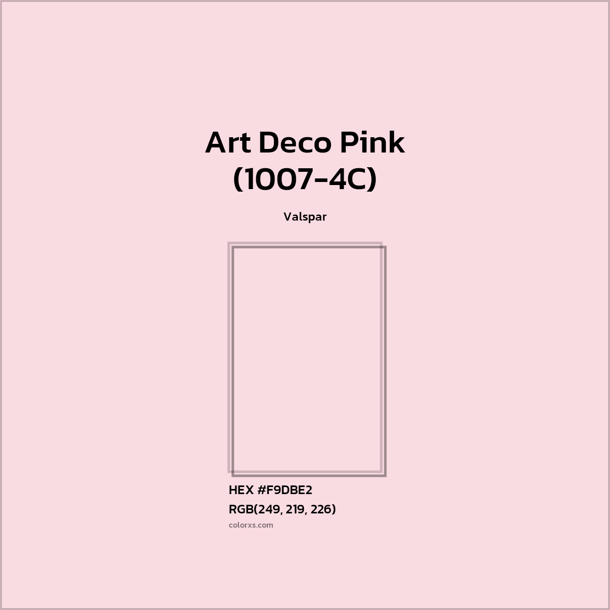 Art Deco Paint Colours