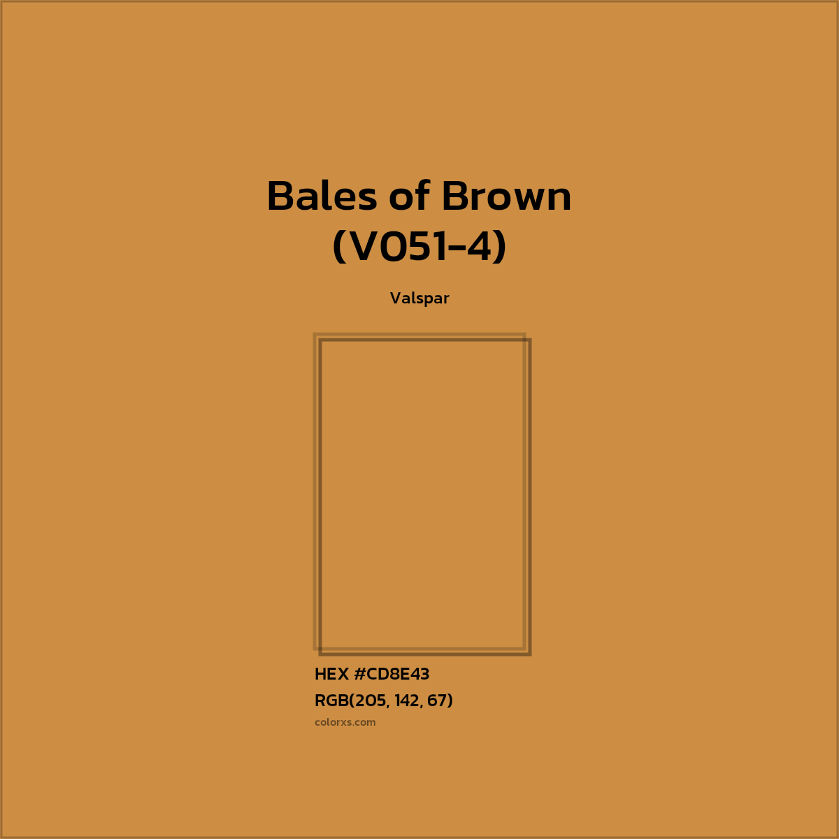 Valspar Bales of Brown (V051-4) Paint color codes, similar paints and colors - colorxs.com