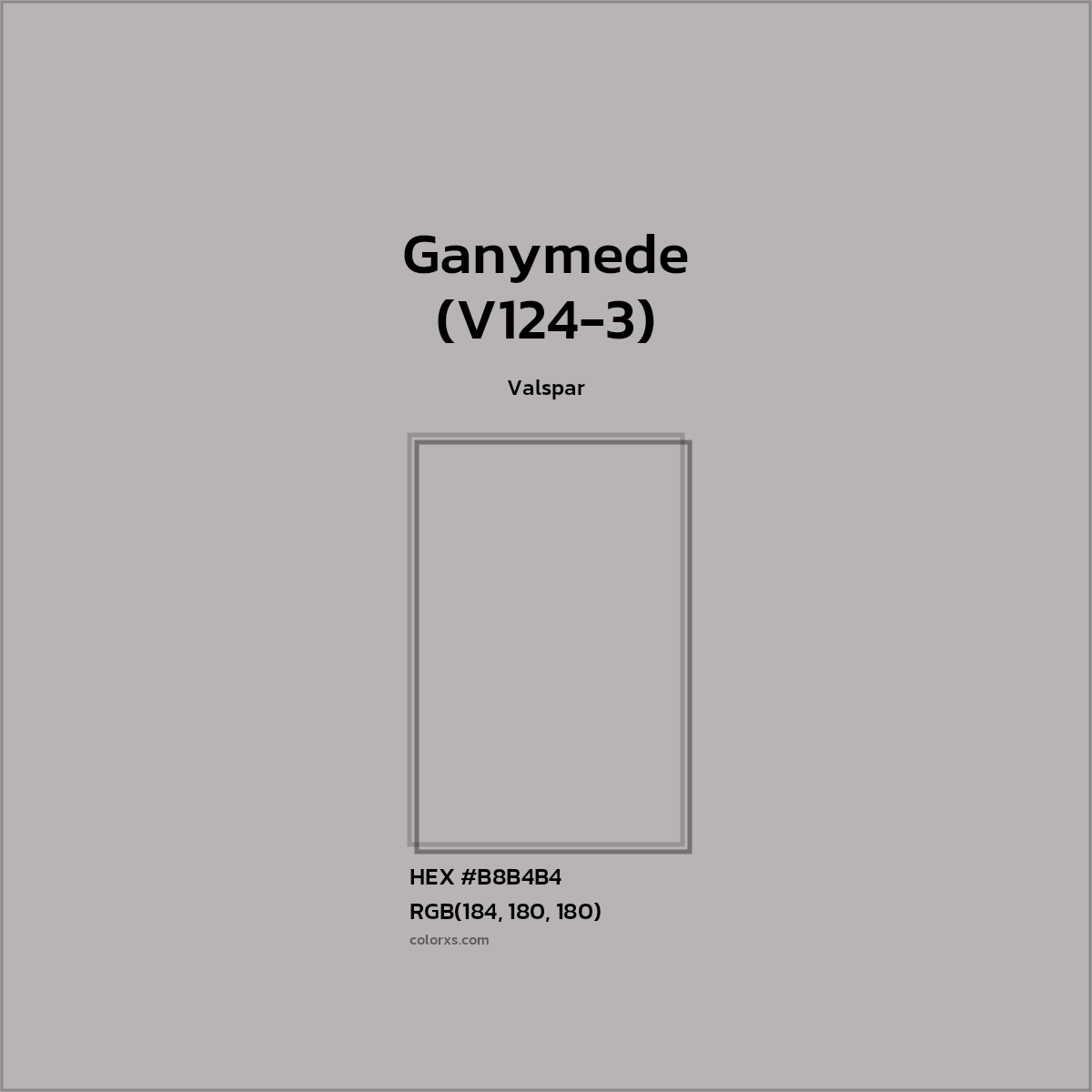 Valspar Ganymede (V124-3) Paint color codes, similar paints and colors ...