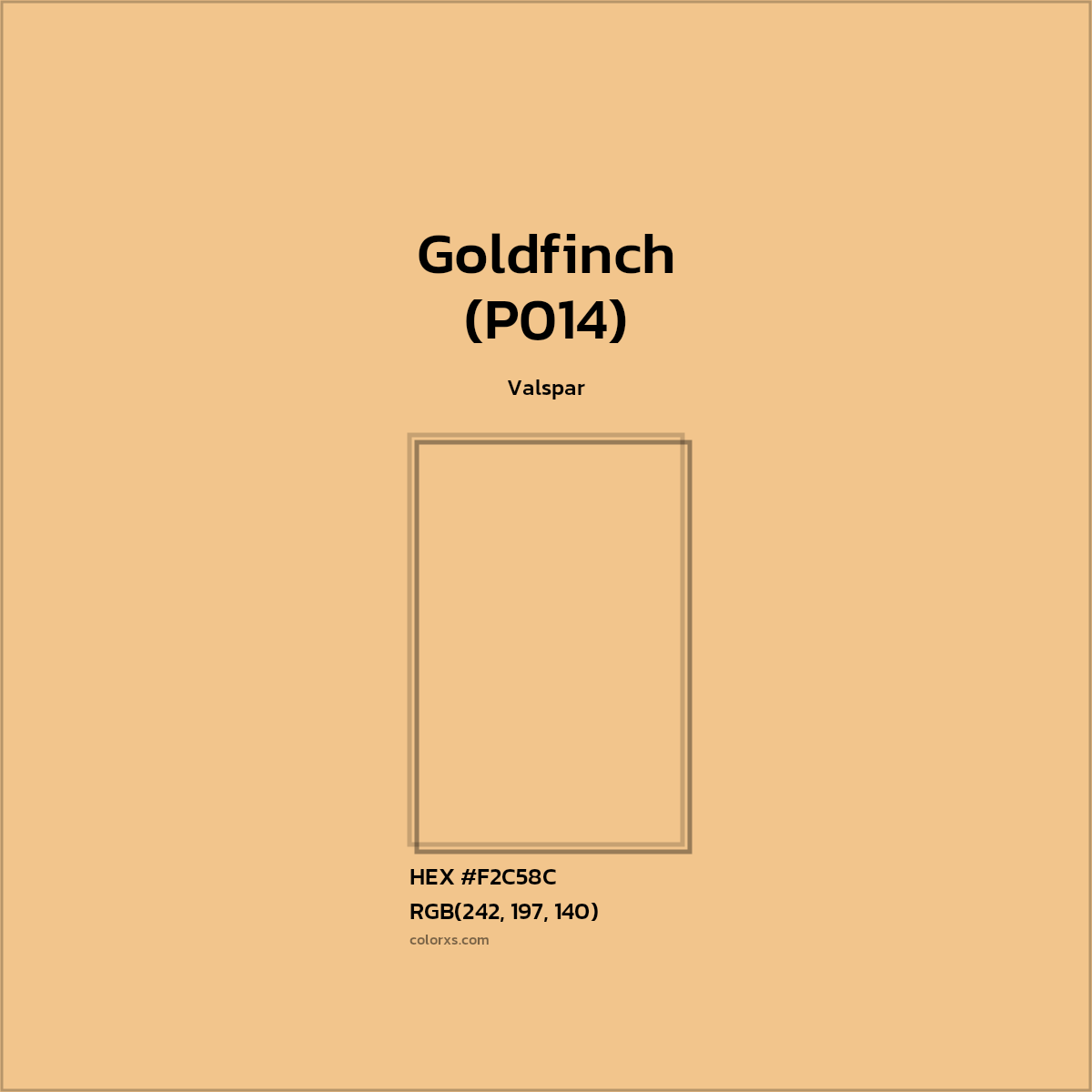 Valspar Goldfinch (P014) Paint color codes, similar paints and colors - colorxs.com