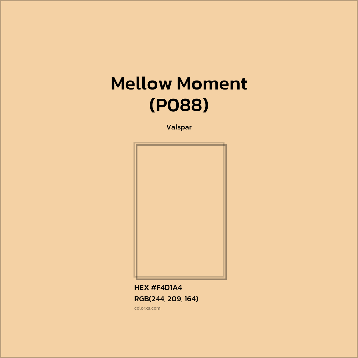 Valspar Mellow Moment (P088) Paint color codes, similar paints and ...