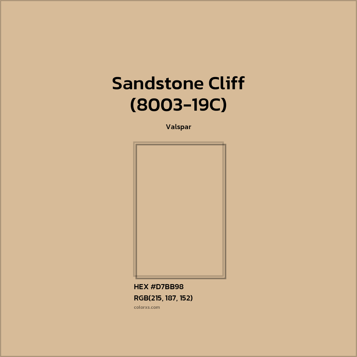Valspar Sandstone Cliff 8003 19C Paint Color Codes Similar Paints