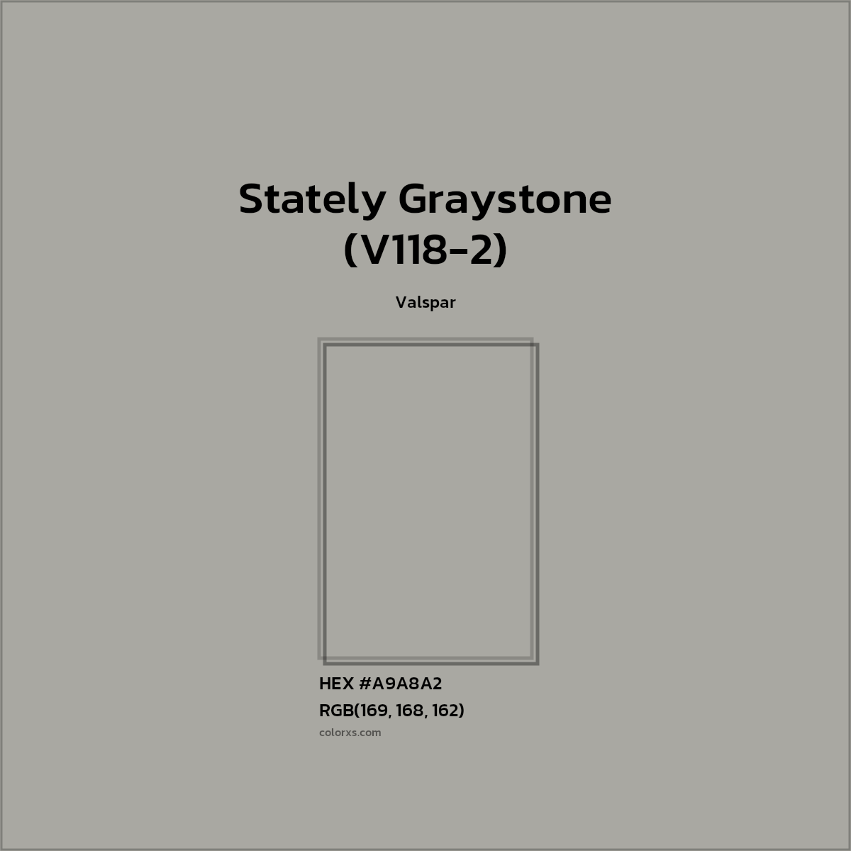 Valspar Stately Graystone (V118-2) Paint color codes, similar paints and colors - colorxs.com