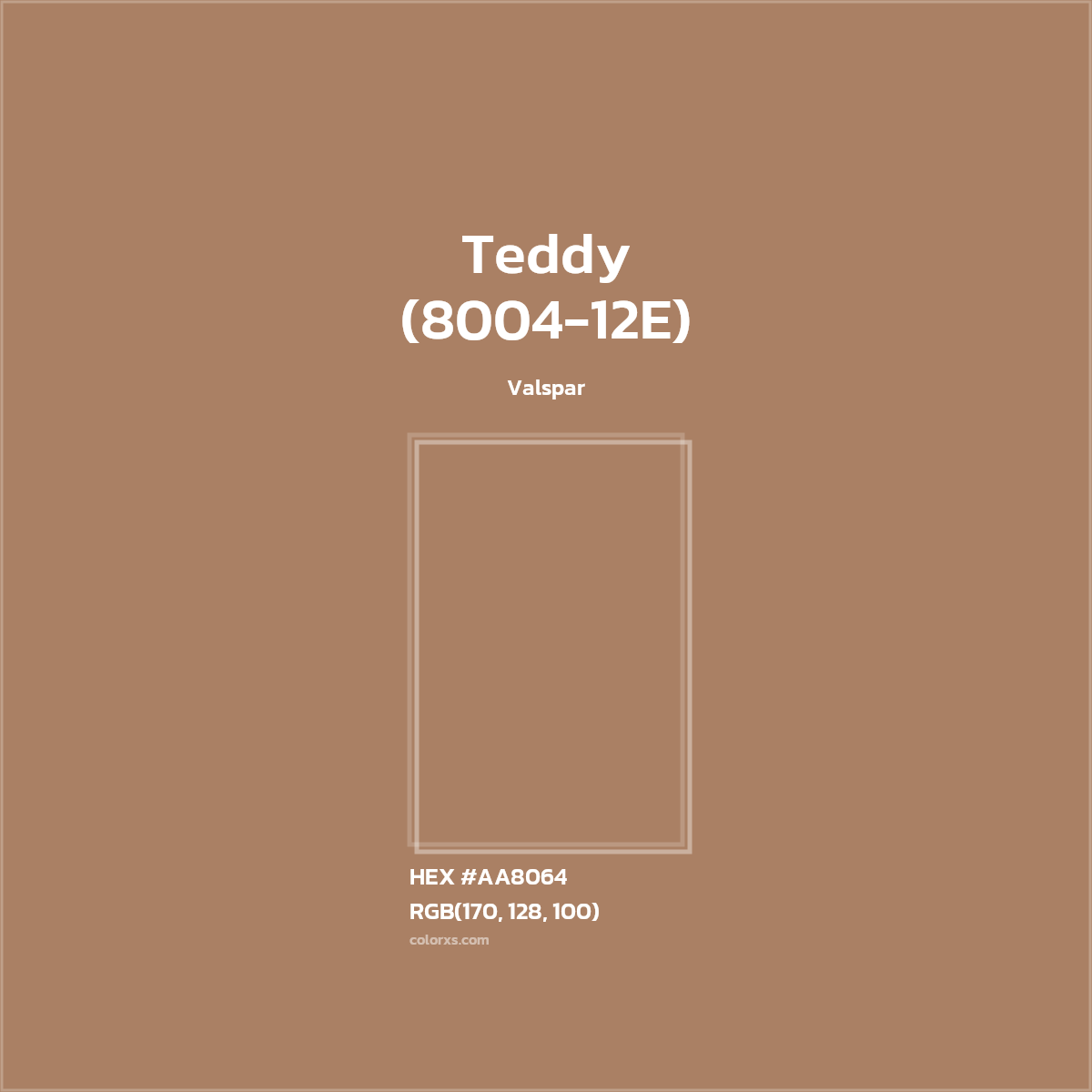 Valspar Teddy (8004-12E) Paint color codes, similar paints and colors ...
