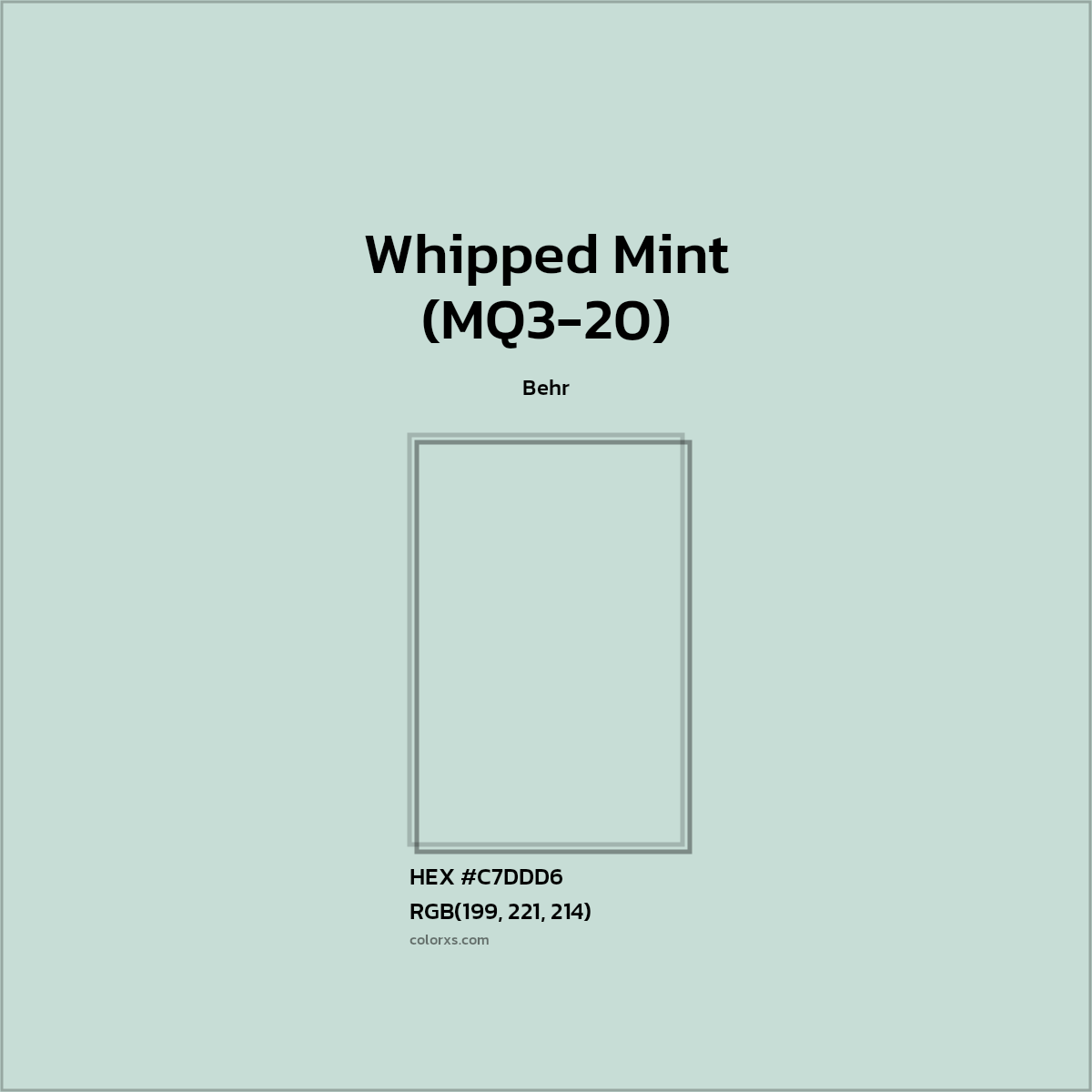Behr Whipped Mint MQ3 20 Paint Color Codes Matching Paints And Behr Whipped Mint MQ3 20 Paint Color Codes Matching Paints And