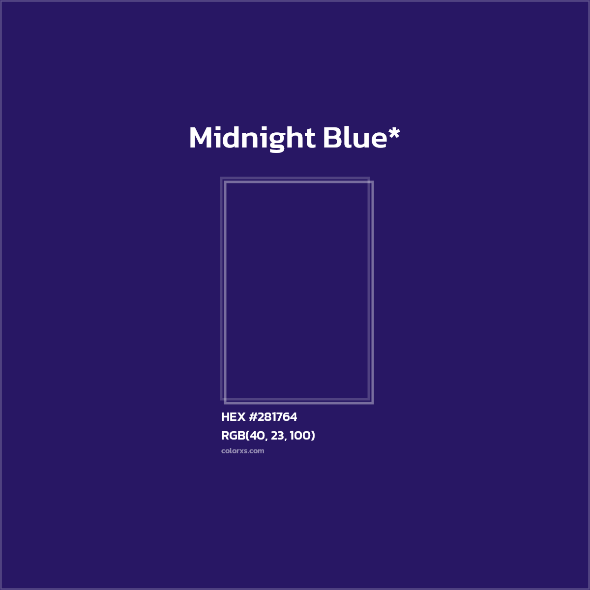 Midnight Purple Color Rgb