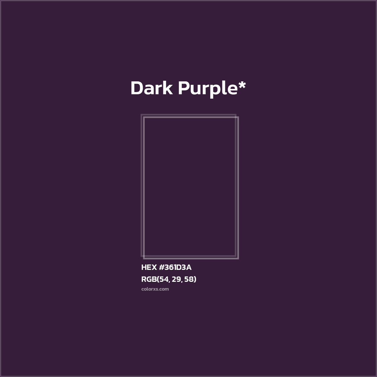 Dark Purple Color Code