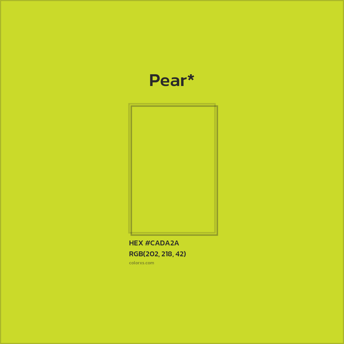 HEX #CADA2A color code, matching color name and palettes - colorxs.com