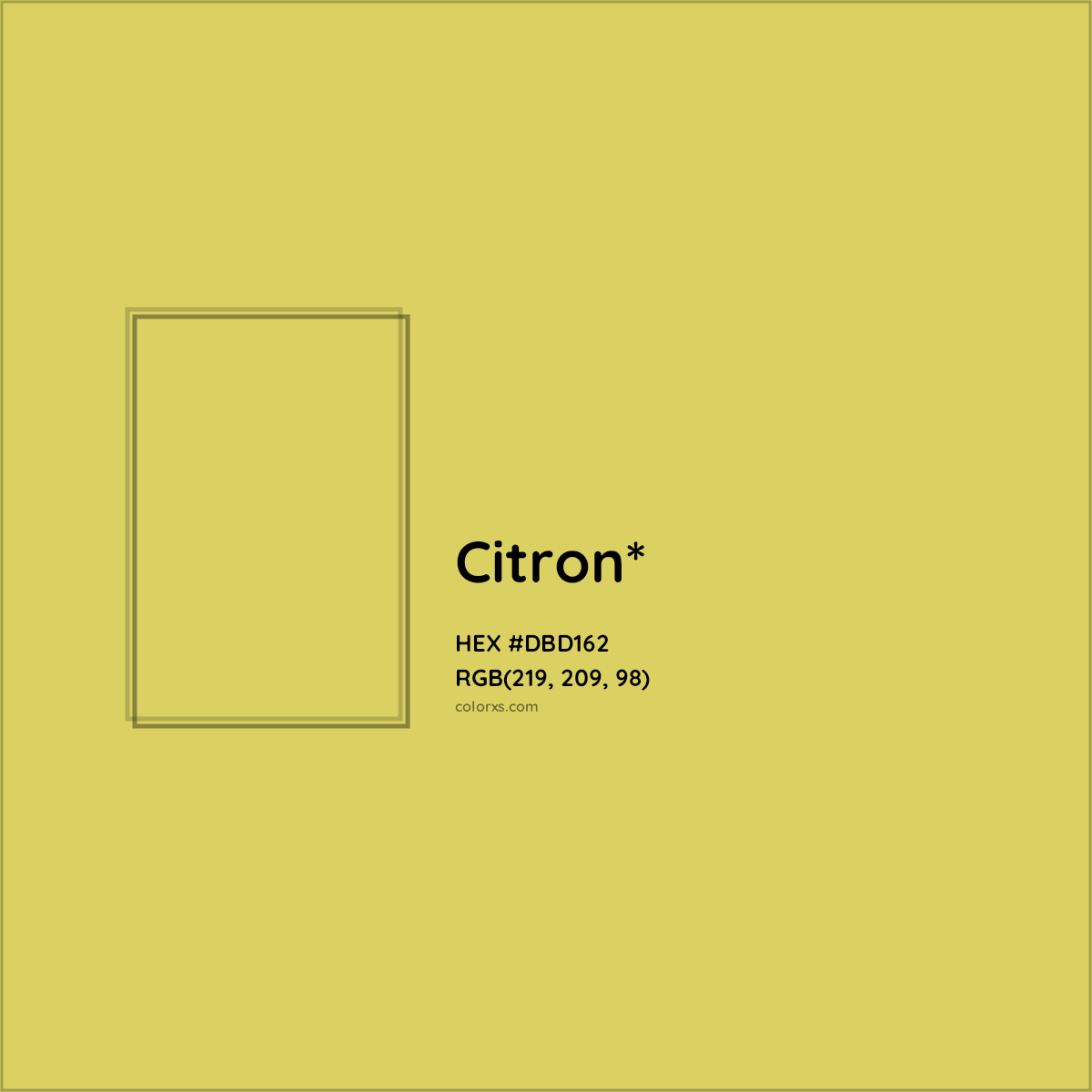 HEX #DBD162 color name, color code and palettes - colorxs.com